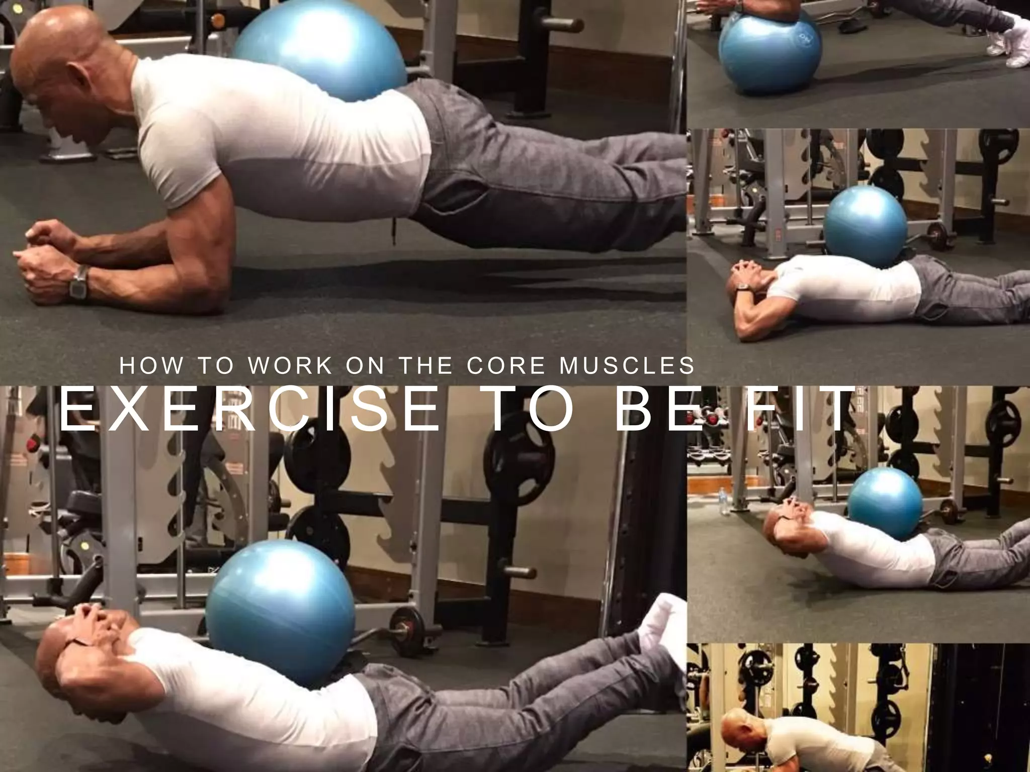 How to work the core muscles | PPT