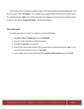 How to work with code blocks | PDF