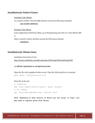 How to work with code blocks | PDF