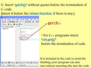 How to Work with Dev-C++ | PDF