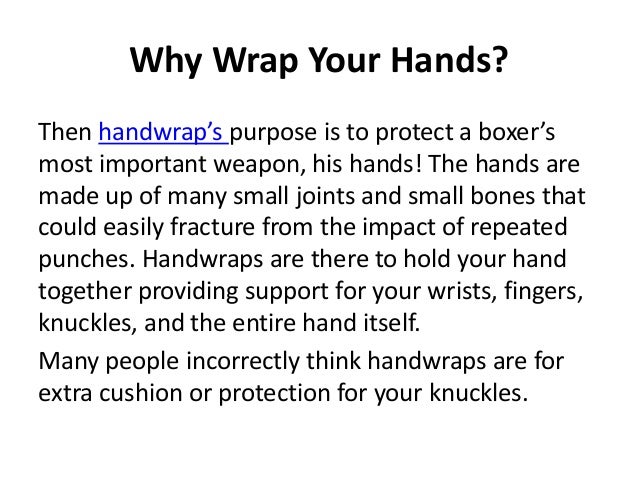 How to Wrap Your Hands | PPTX