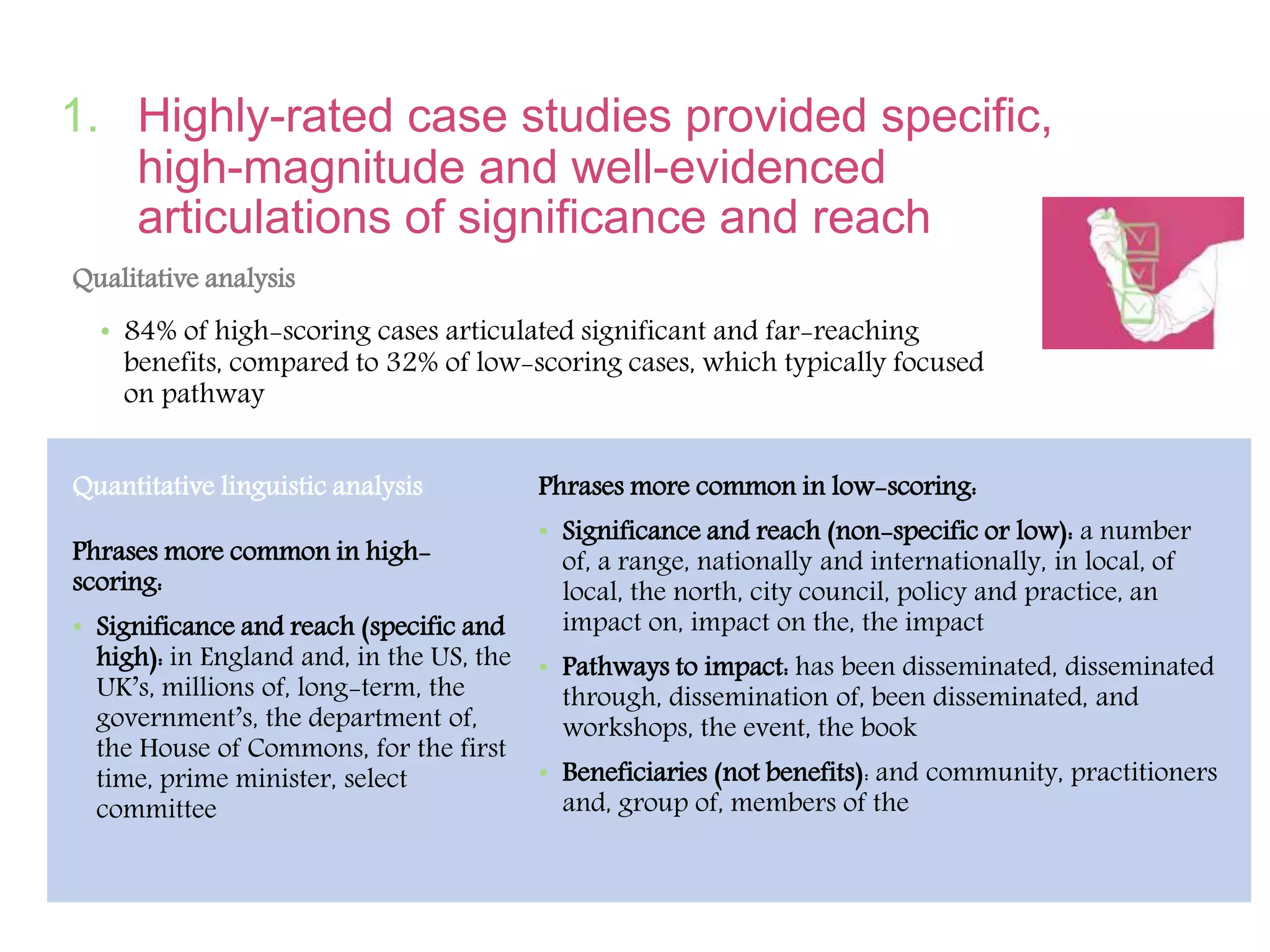 How to write a 4* REF impact case study | PPT