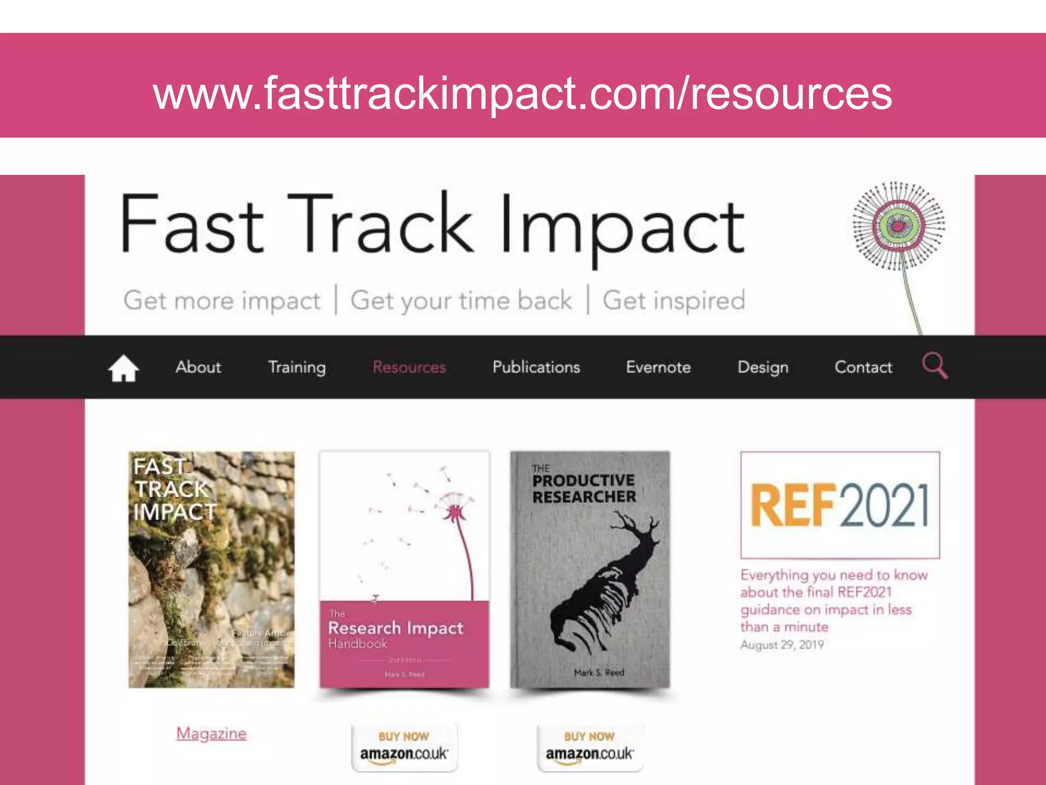 How to write a 4* REF impact case study | PPT