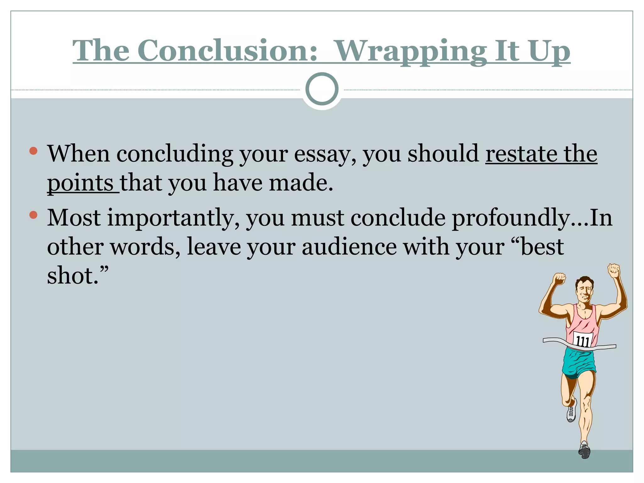 How to write a 5 paragraph essay | PPT