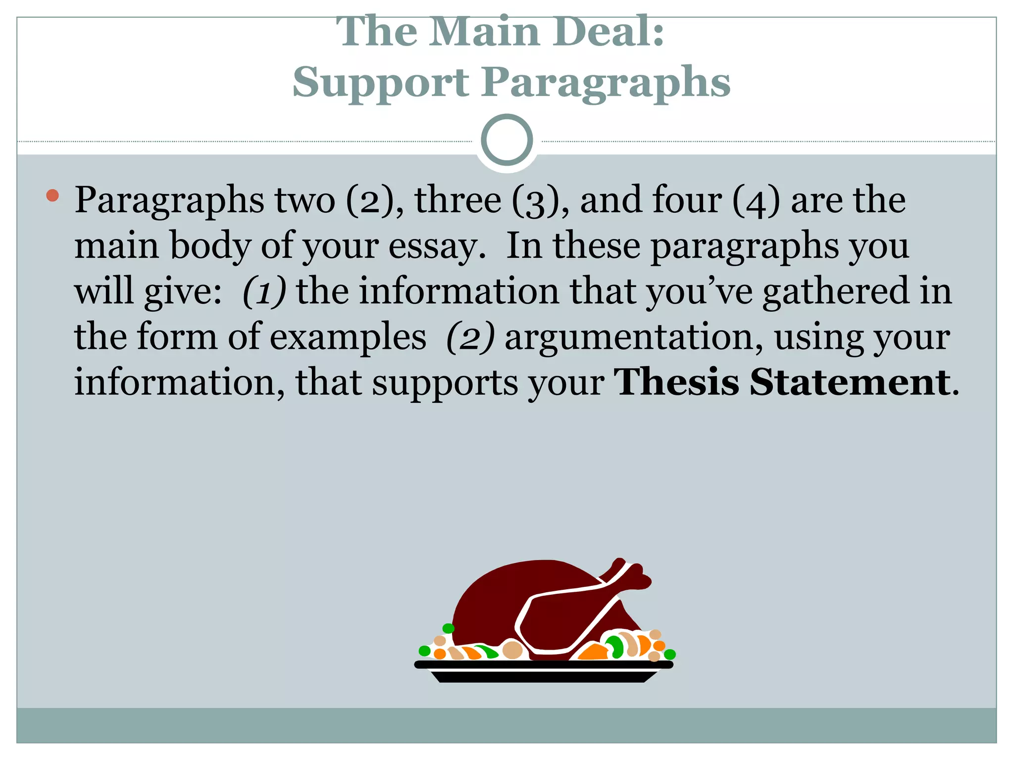 How to write a 5 paragraph essay | PPT