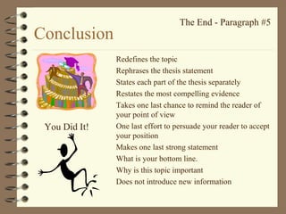 How to write a 5 paragraph essay 1 | PPT