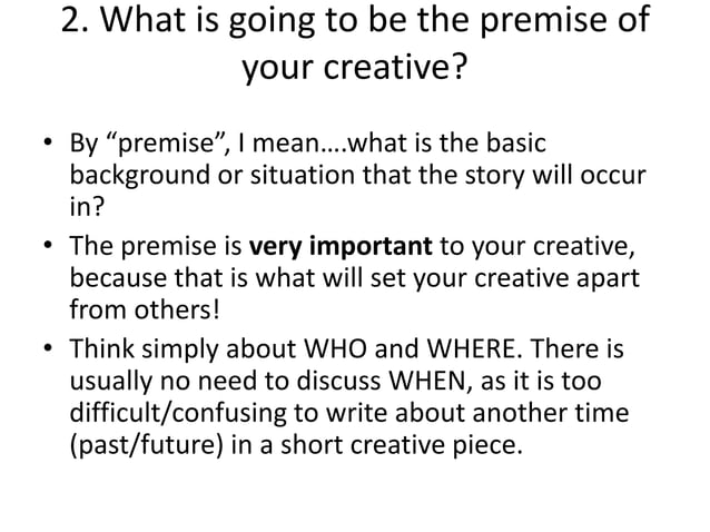How to write a belonging creative writing | PPTX | Homework and Study ...