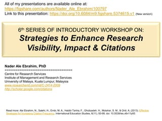 How to write a bibliometric paper | PDF
