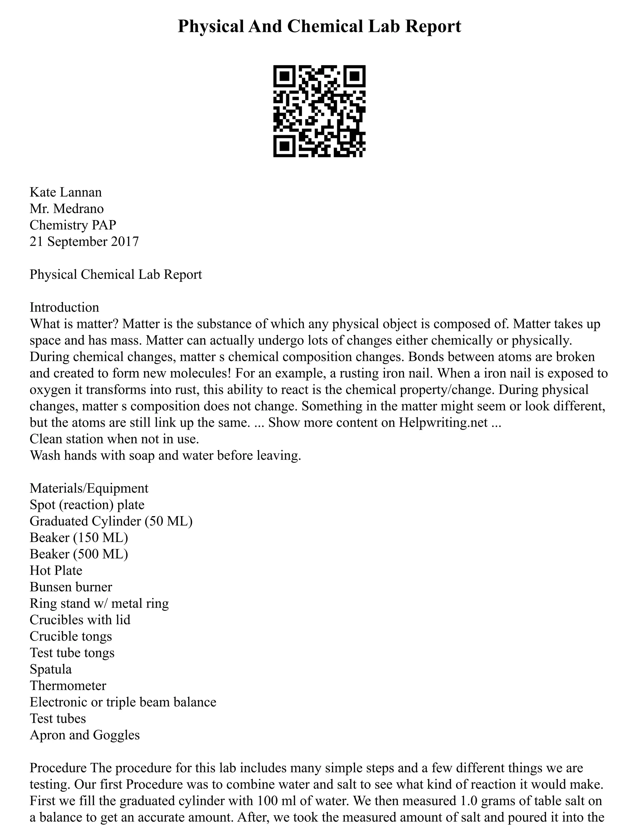 How To Write A Biology Research Paper | PDF