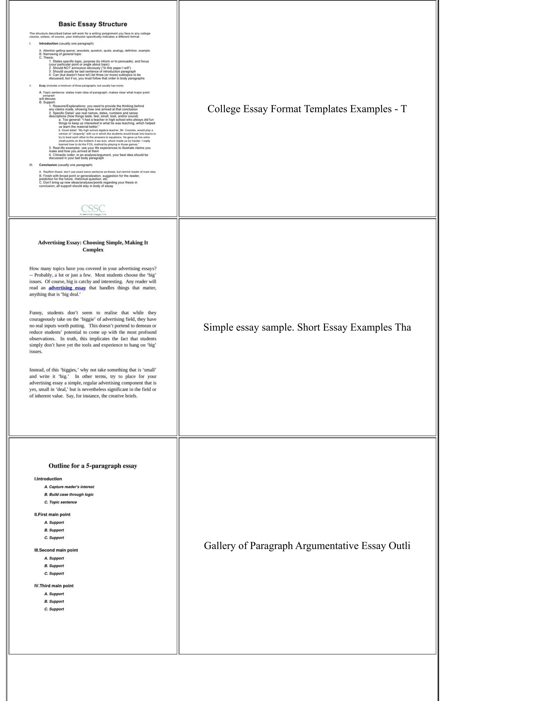 How To Write A Brief Essay | PDF