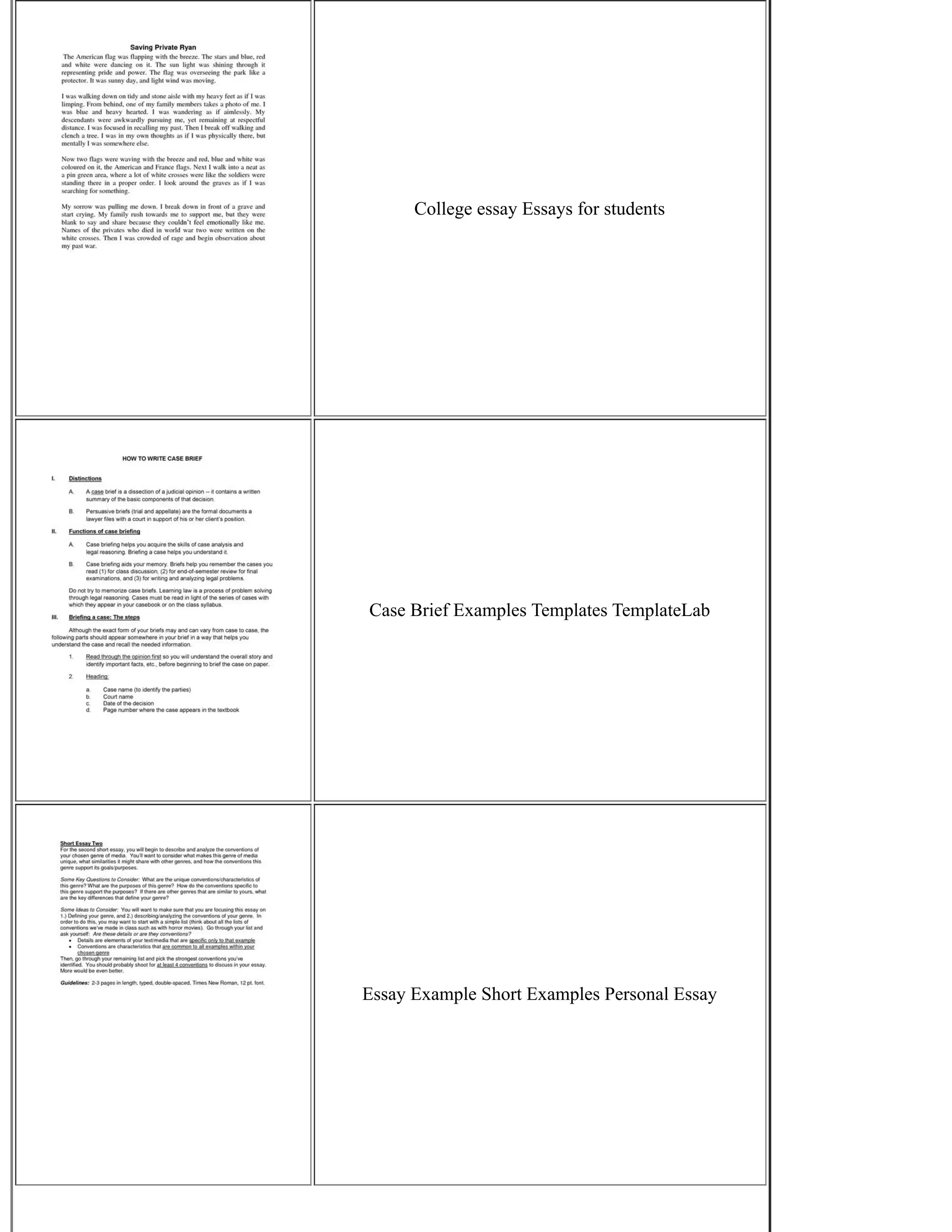 How To Write A Brief Essay | PDF