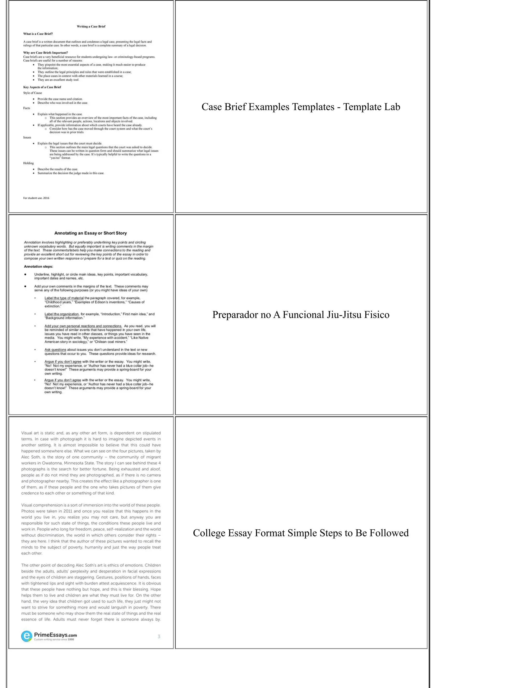 How To Write A Brief Essay | PDF