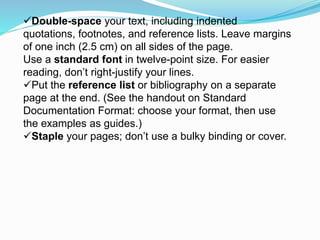 How to write academic writings | PPTX