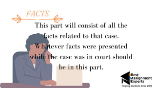 HOW TO WRITE A CASE ANALYSIS LAW.pdf | Legal Services Industry | Industries
