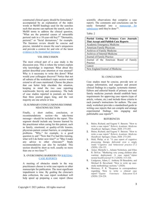 How to write a case report - Pubrica | PDF