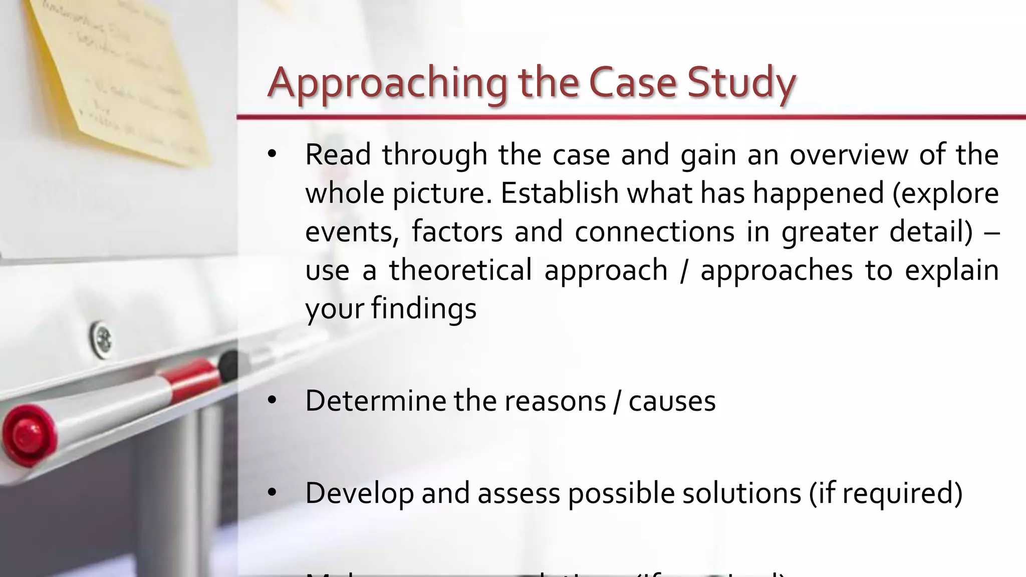 How to write a case study | PPTX