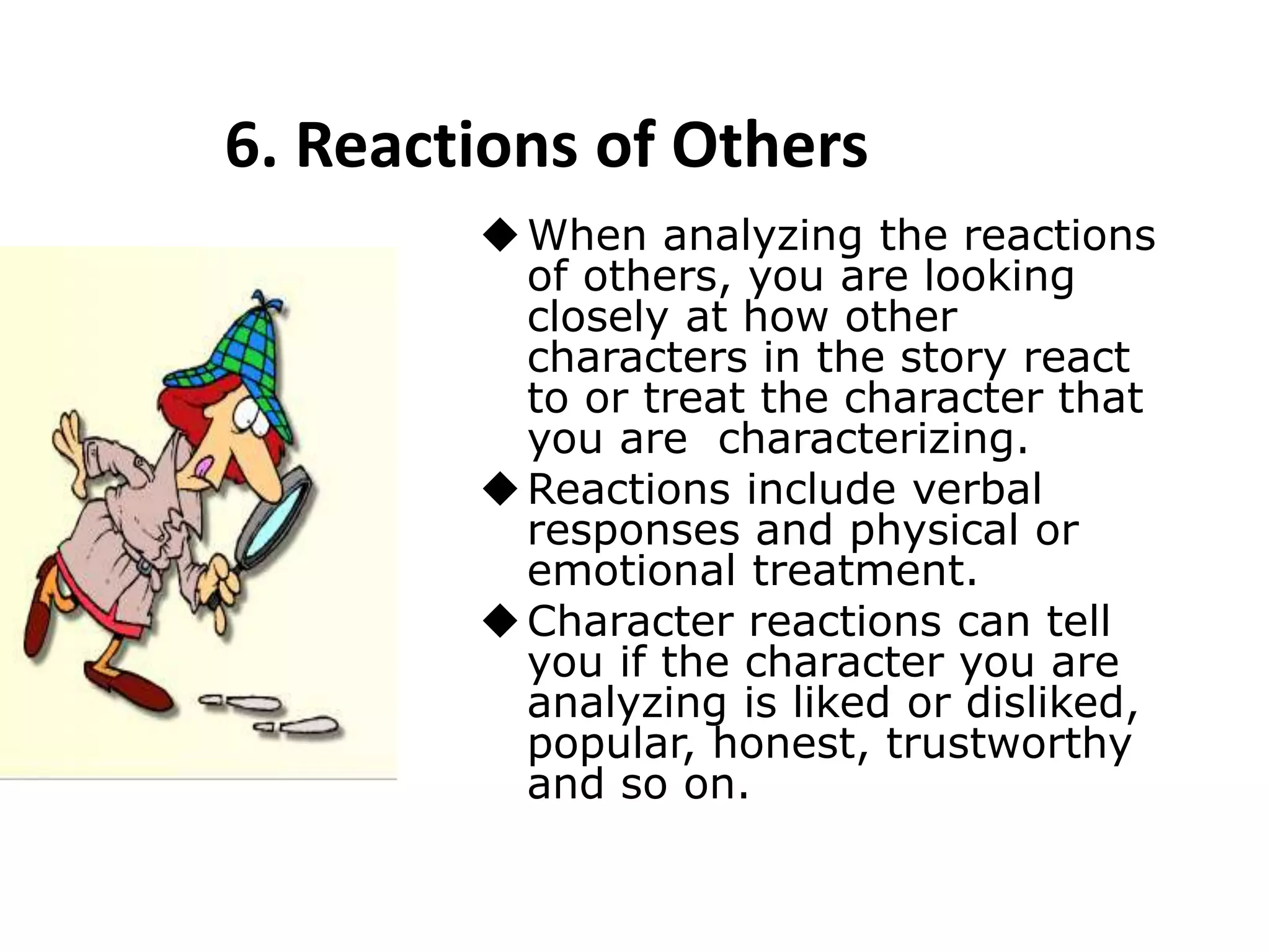 How to write a character analysis | PPTX