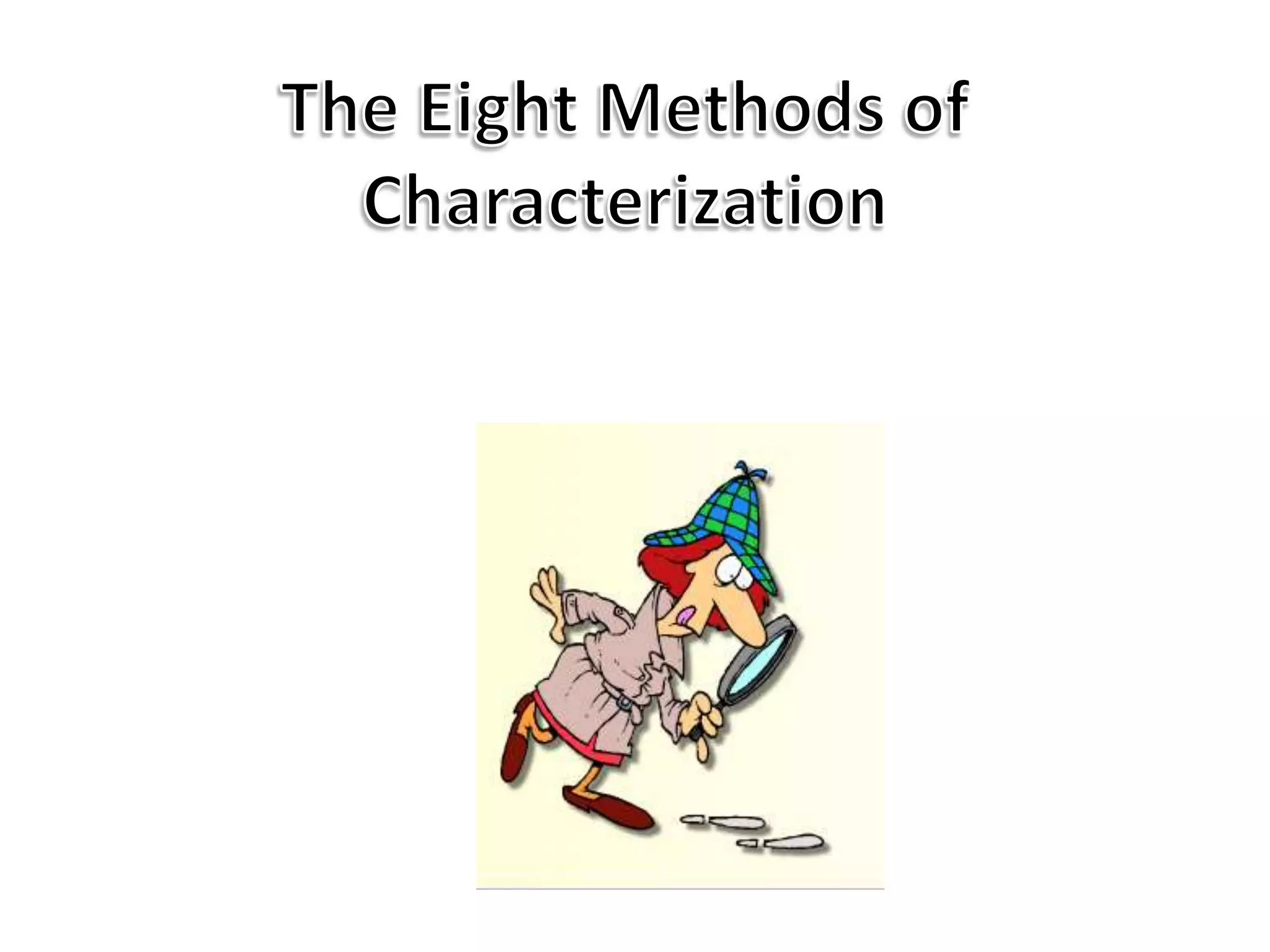 How to write a character analysis | PPT