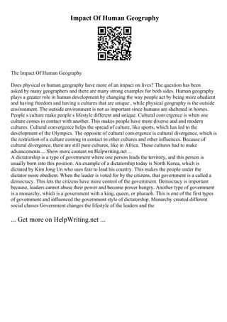 How To Write A Character Comparison Essay | PDF