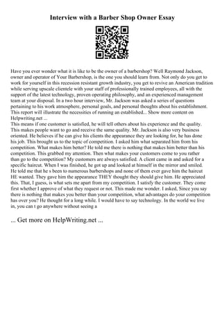 How To Write A Character Comparison Essay | PDF