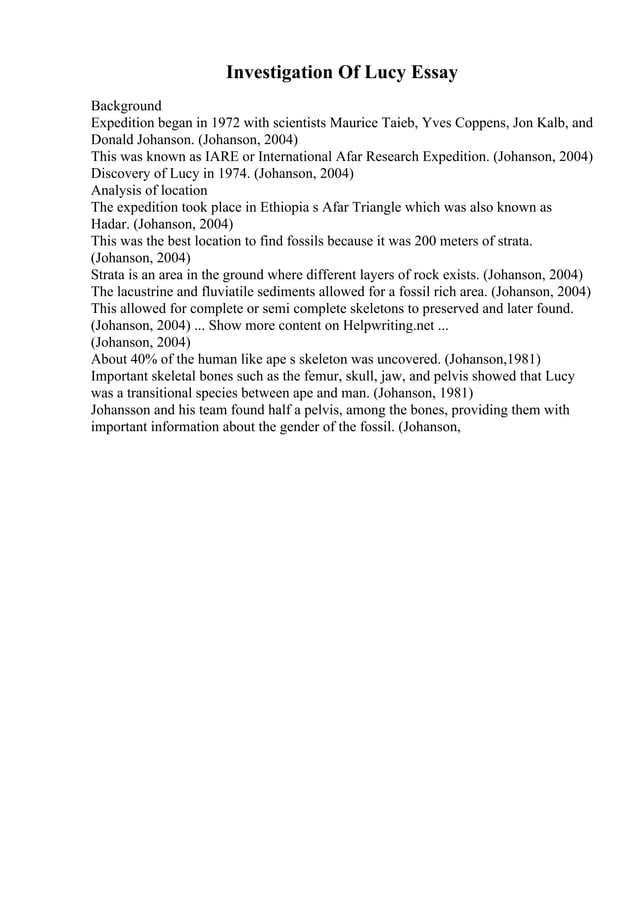 How To Write A Classification Essay. Classification Essay Examples ...