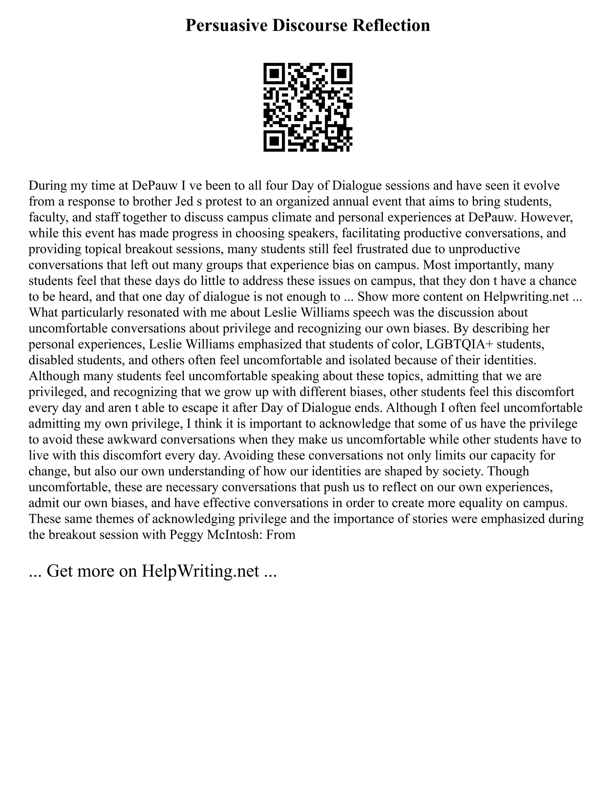 How To Write A Closing Statement For A Persuasive | PDF