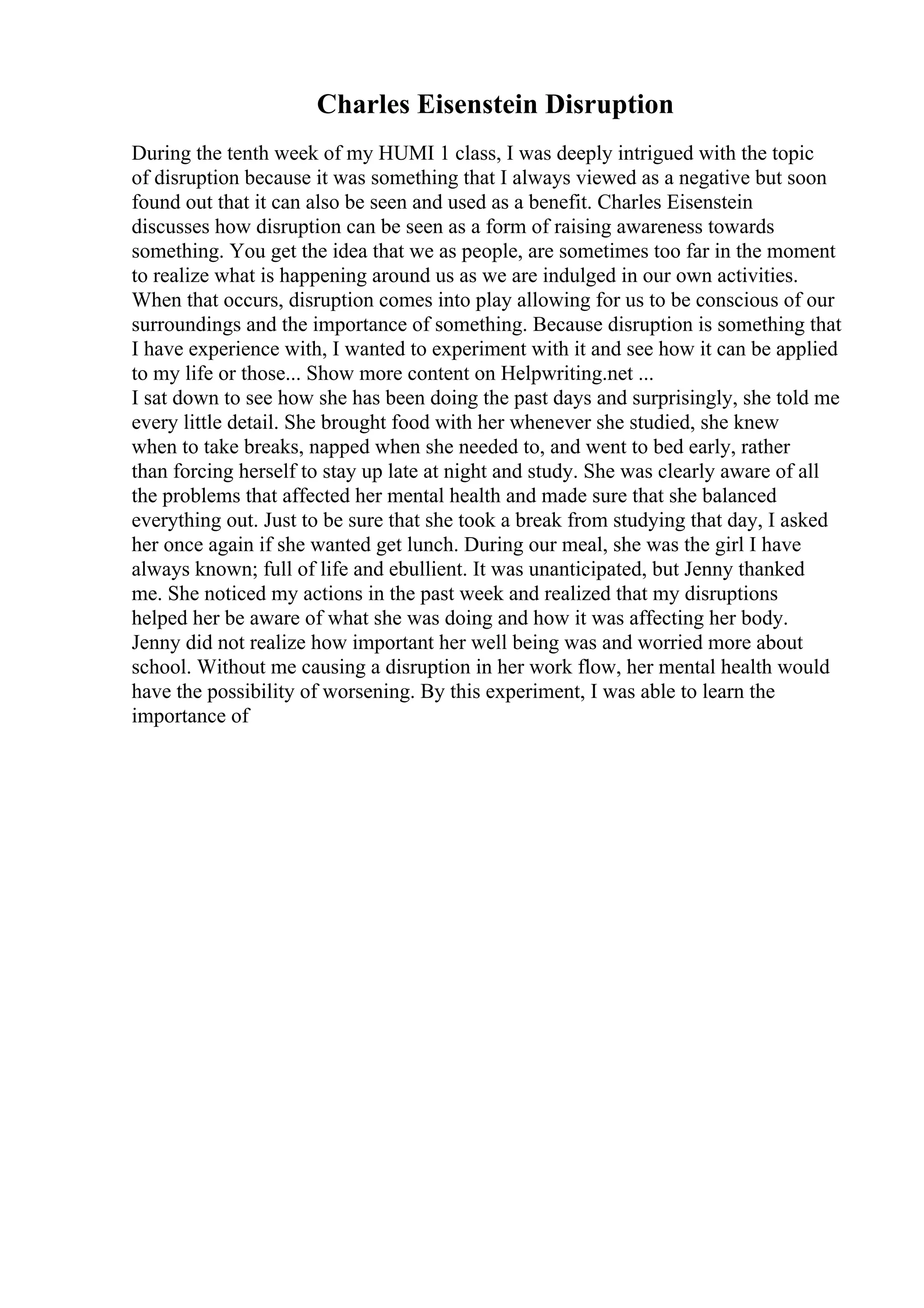 How To Write A College Essay Paper. Sample college essay examples ...