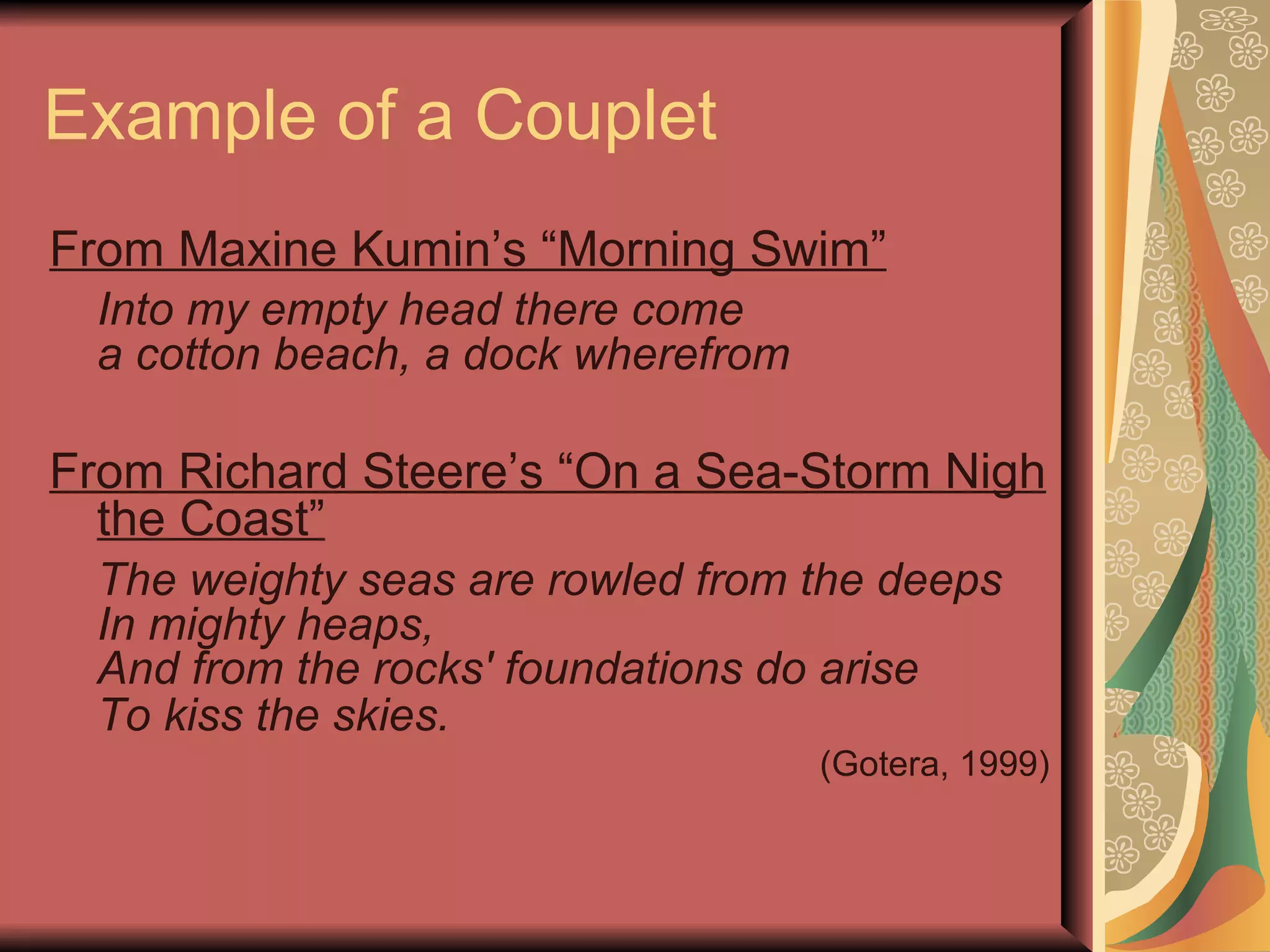 How to write a couplet | PPT