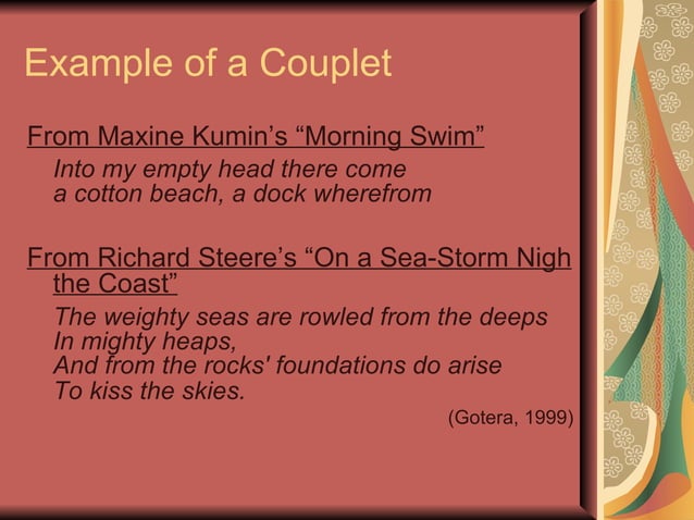 How to write a couplet | PPT