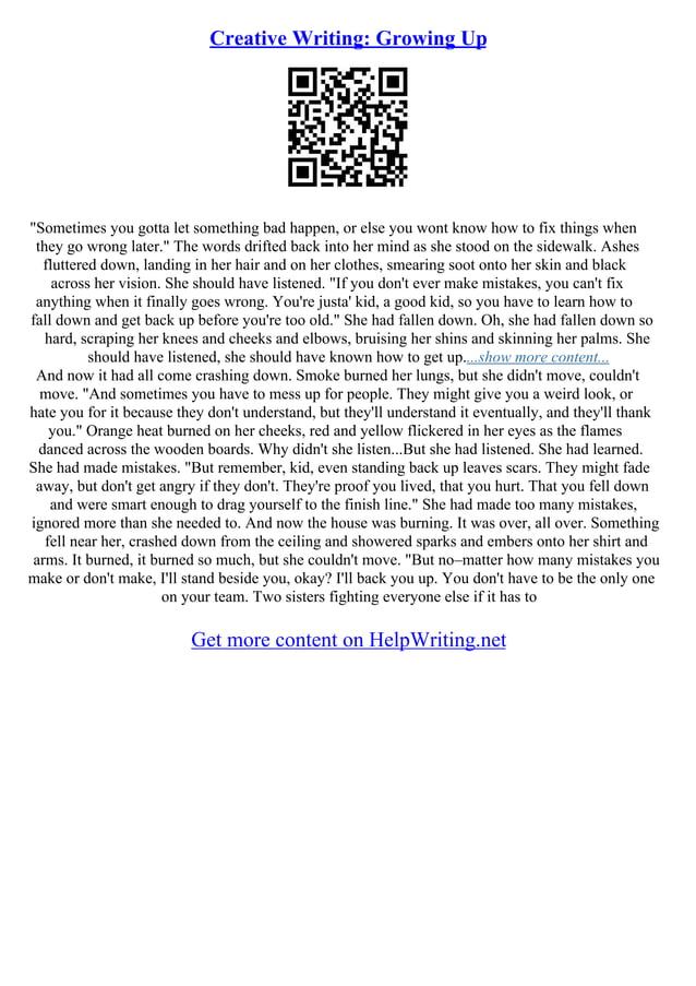 How To Write A Creative Essay | PDF