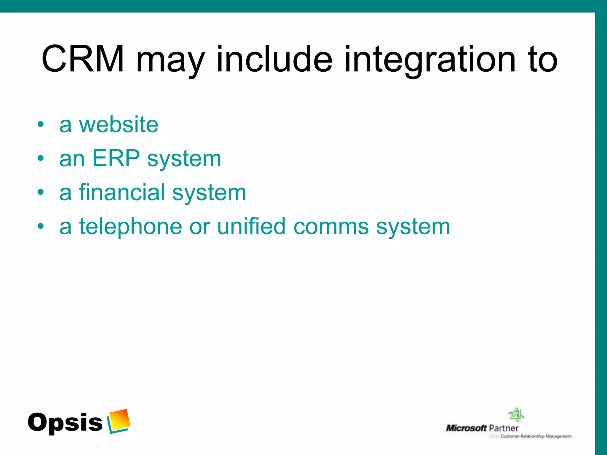 How to write a CRM scope document - the key to a successful solution | PPSX