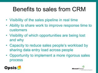 How to write a CRM scope document - the key to a successful solution | PPSX