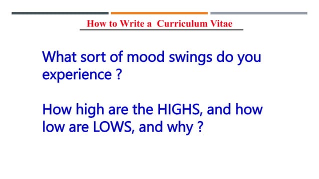 How to Write a Curriculum Vitae -SPP.pptx