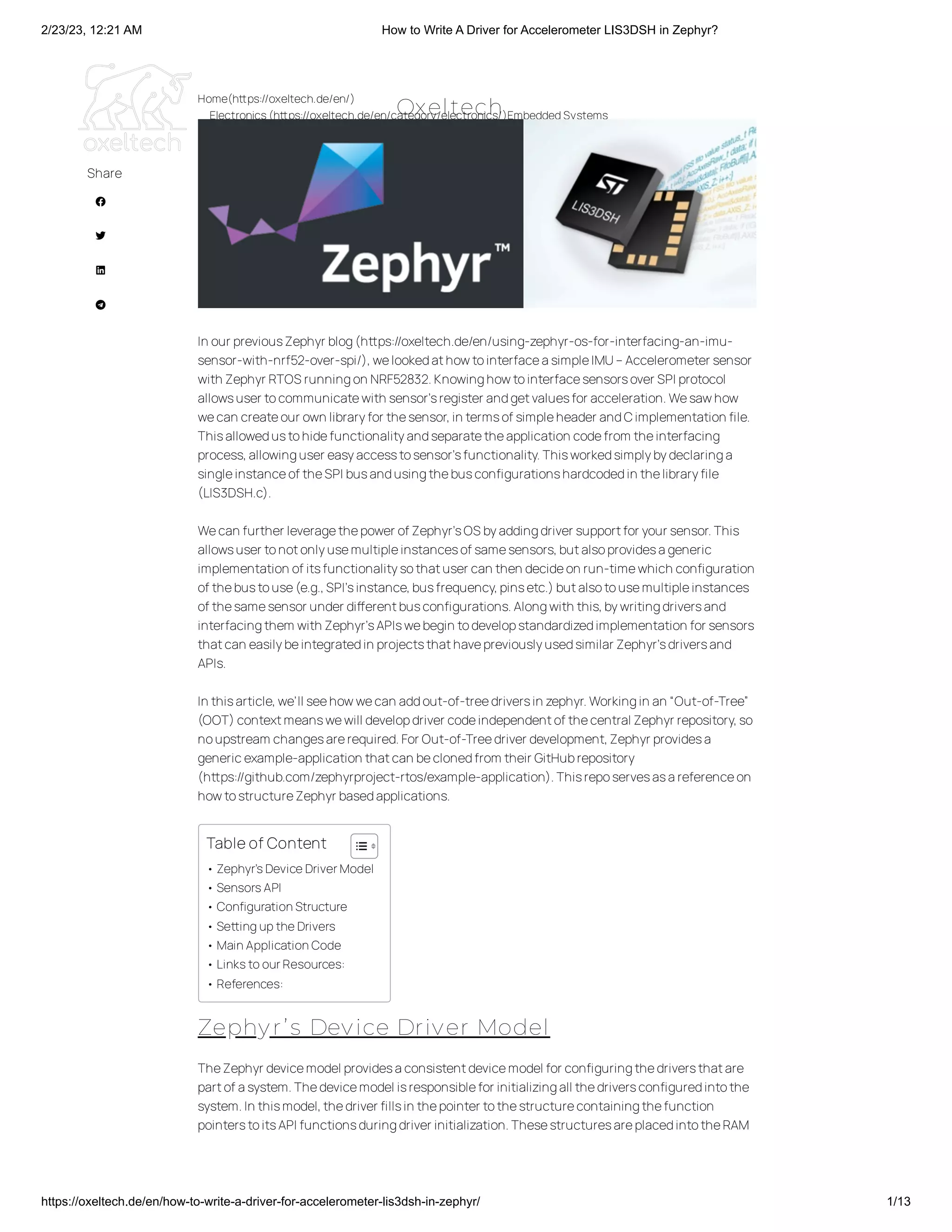 How to Write A Driver for Accelerometer LIS3DSH in Zephyr_.pdf