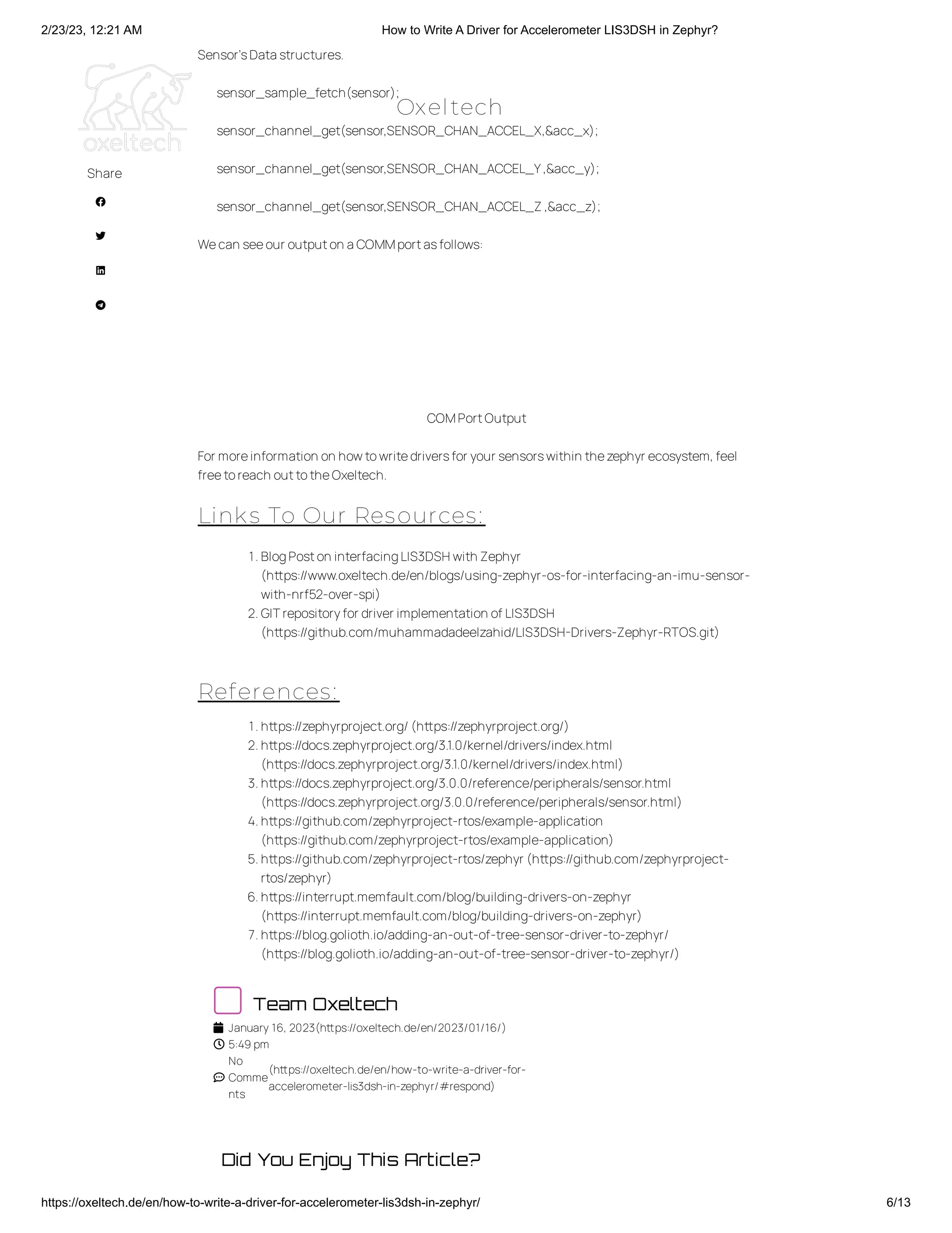 How to Write A Driver for Accelerometer LIS3DSH in Zephyr_.pdf