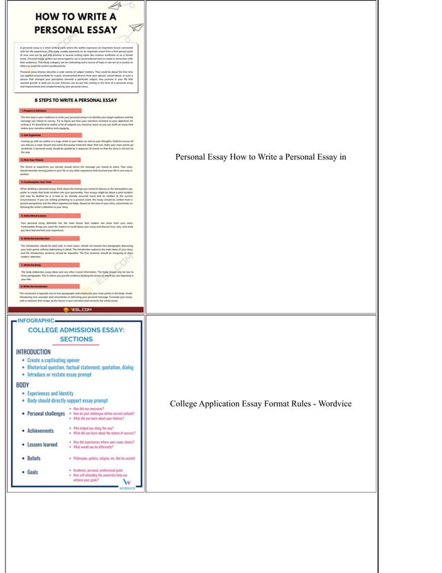 How To Write A Essay Writing | PDF