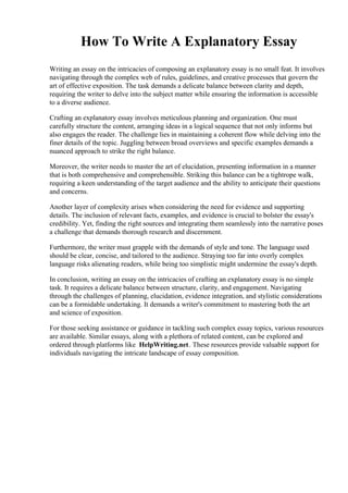 How To Write A Explanatory Essay.pdf