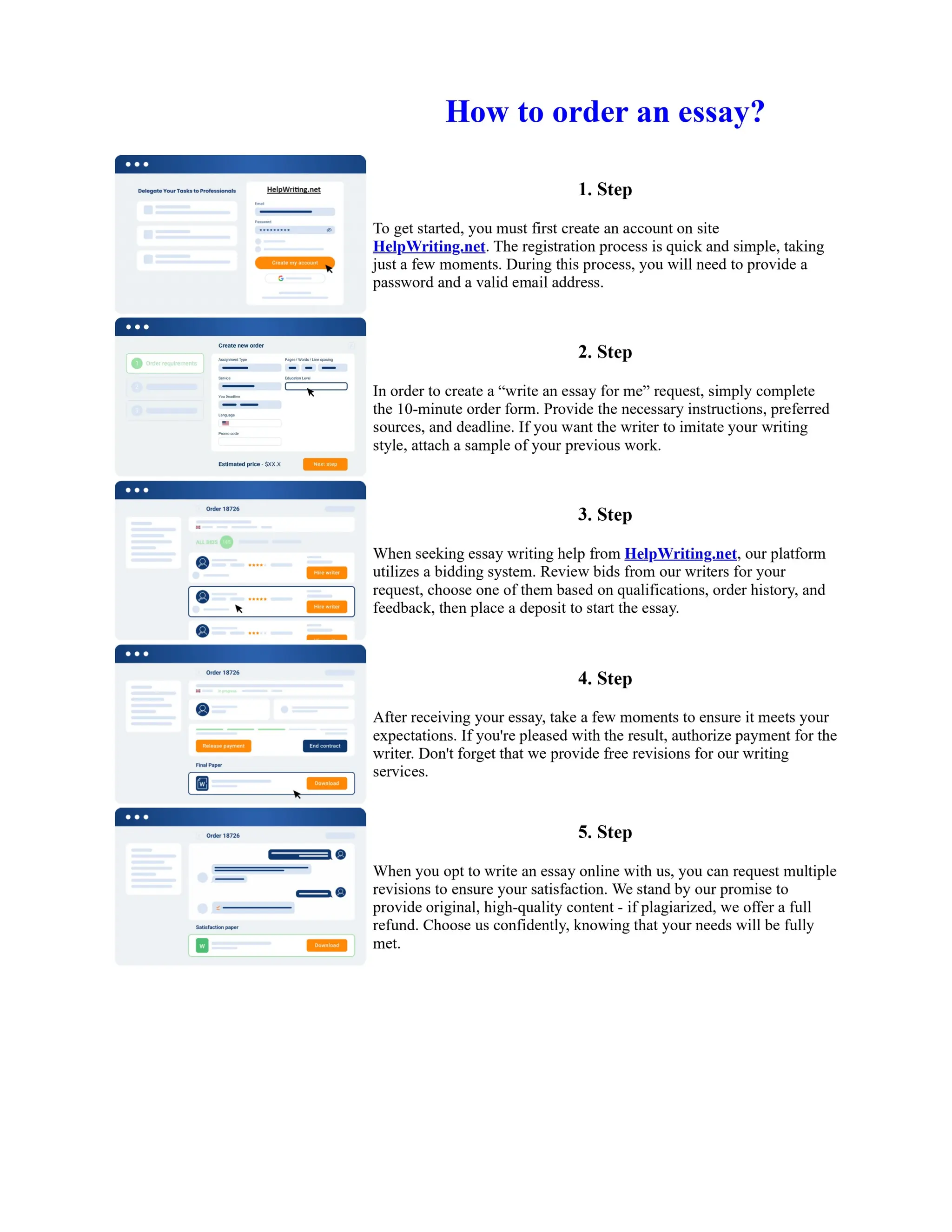 How To Write A Five Paragraph Essay | PDF