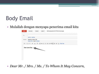 How to write a formal email | PPTX