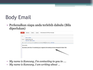 How to write a formal email | PPTX