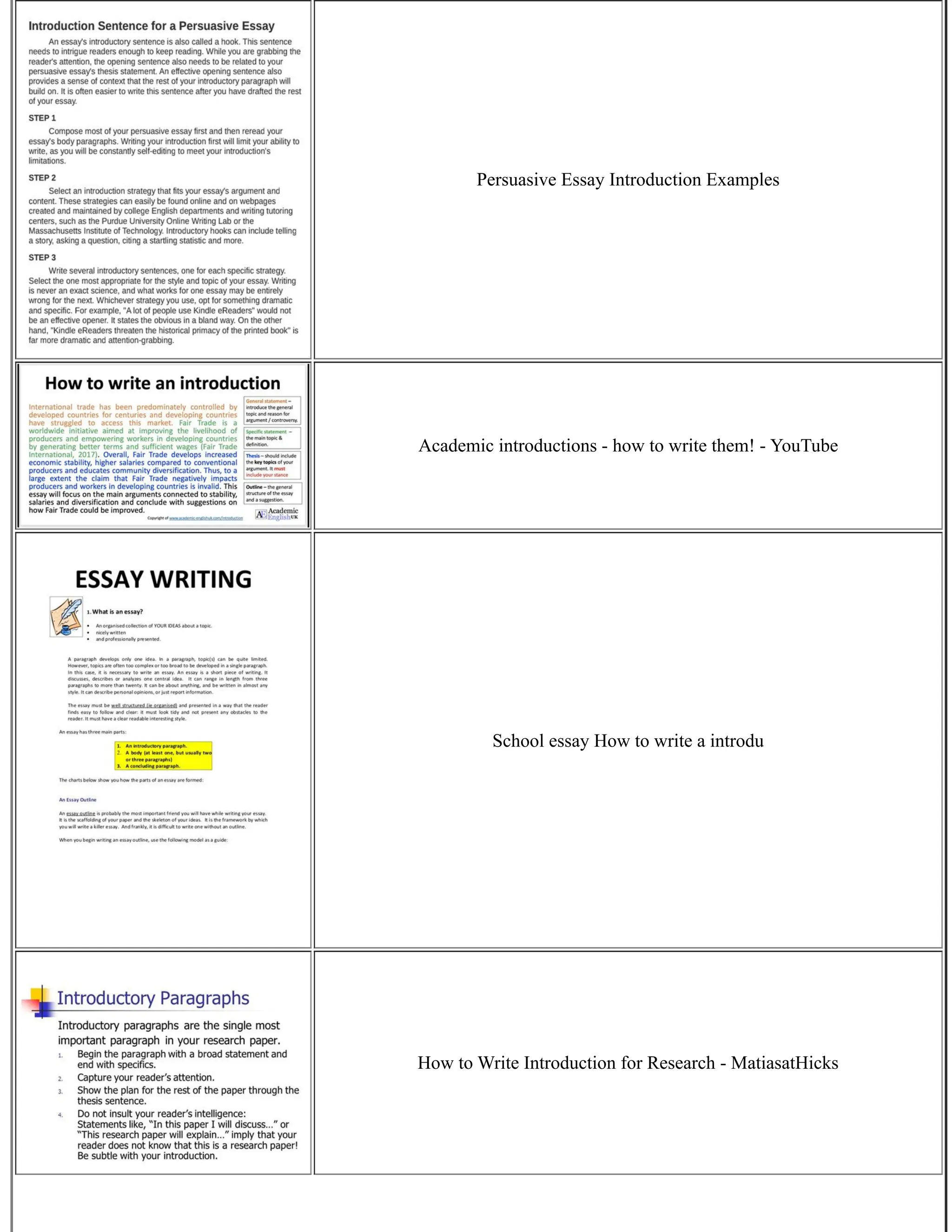 How To Write A Good Introduction To An Essay | PDF