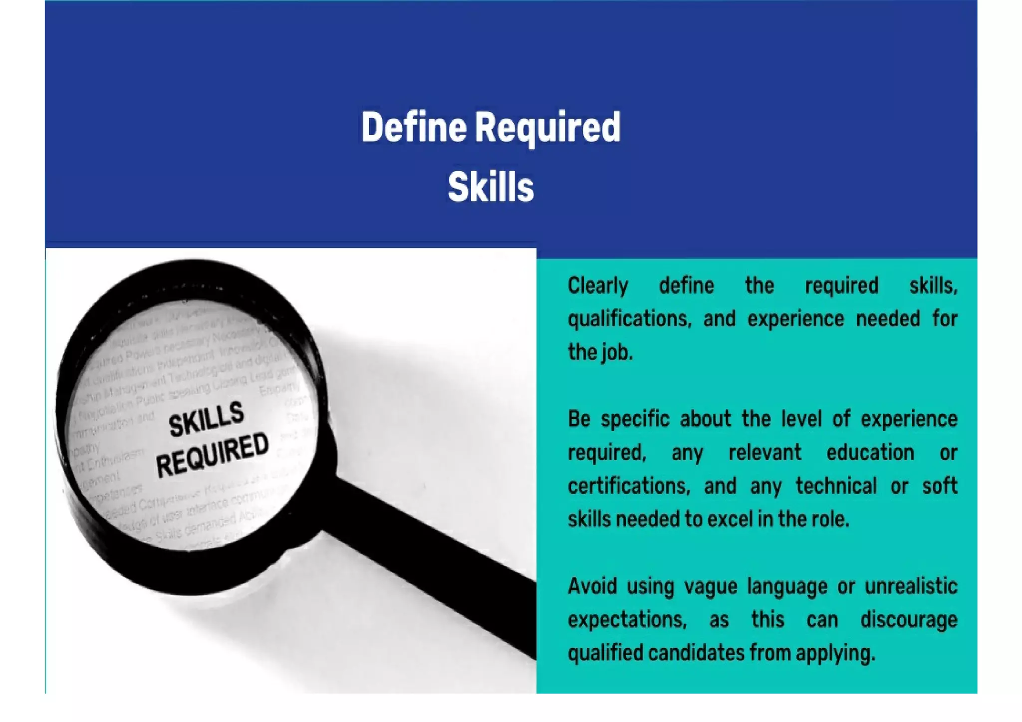 How To Write A Good Job Description | PPT