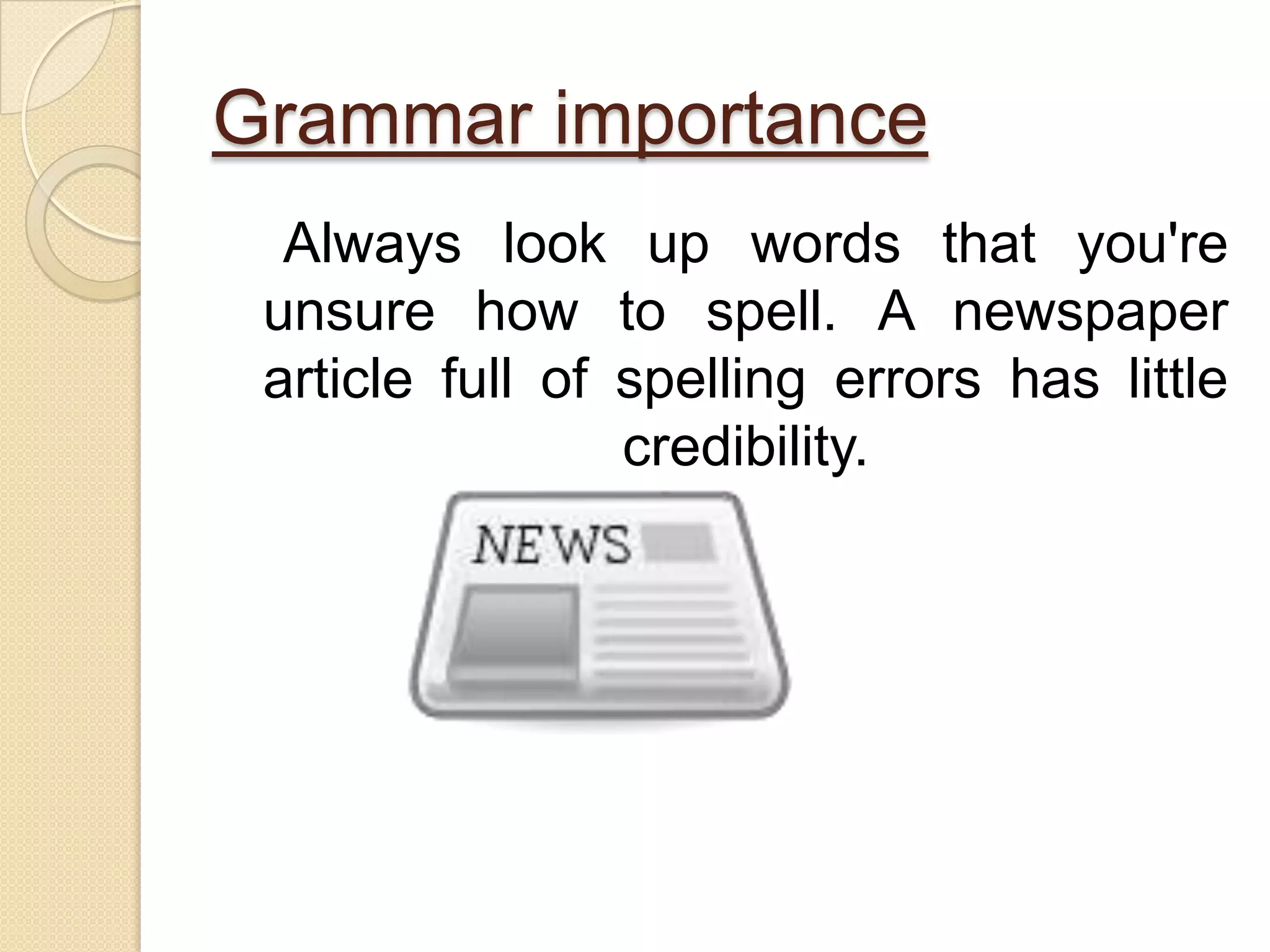How to write a good newspaper article | PPTX