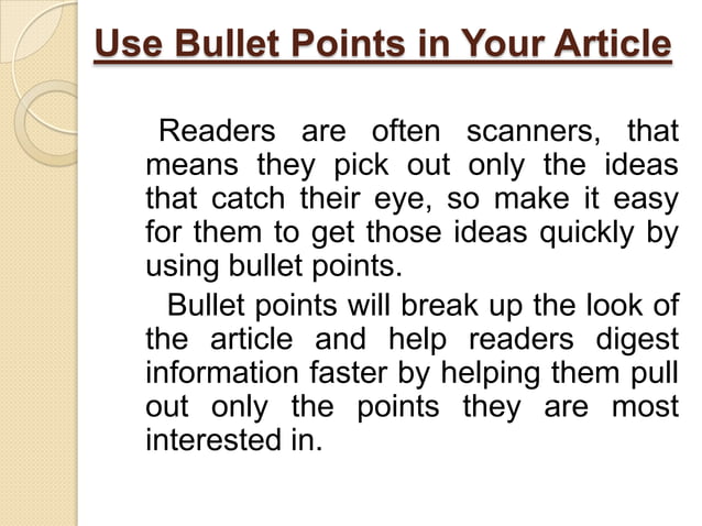 How to write a good newspaper article