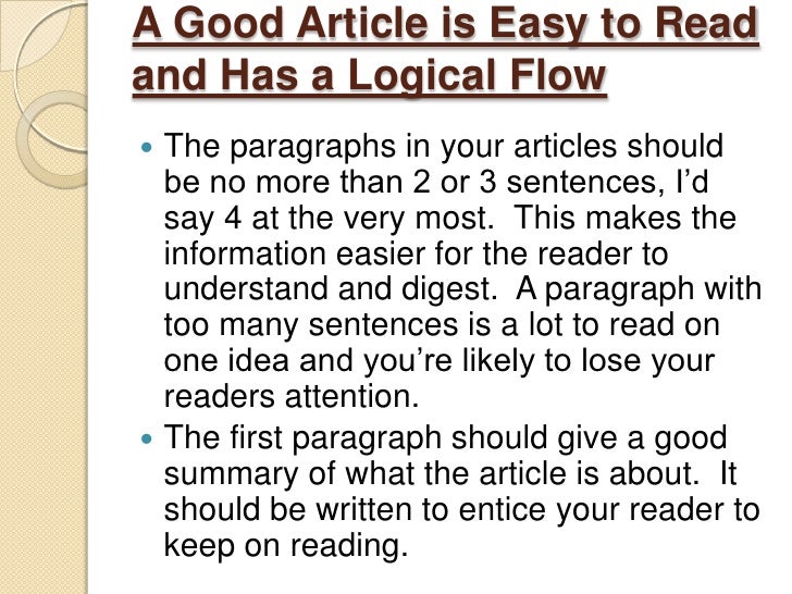 How To Write A Good Article How To Write A Good Discussion For A How To Write A Good Article How To Write A Good Discussion For A
