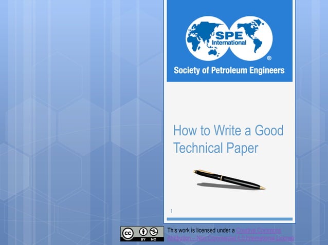 How To Write A Good Technical Paper | PDF
