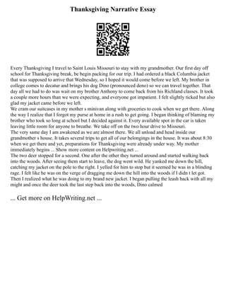 How To Write A Good Thesis For | PDF