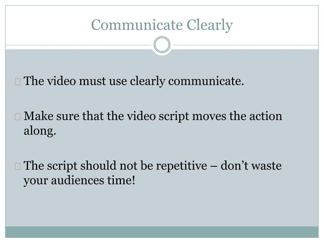 How To Write A Great Corporate Video Script | PPT