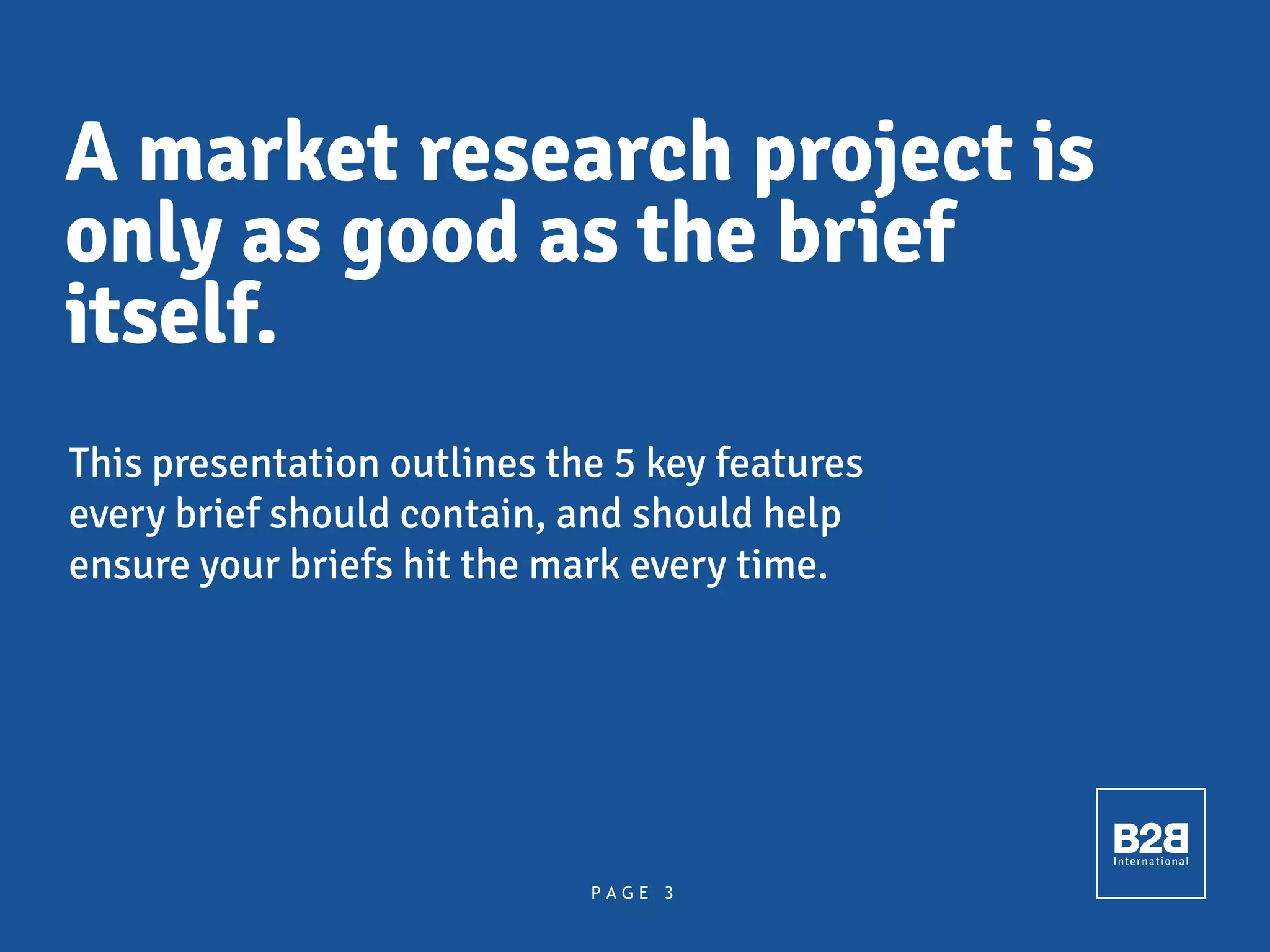How To Write A Great Research Brief | PPTX
