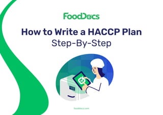 How to Write a HACCP Plan by food docs. | PDF